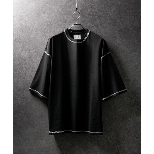 参考価格：4，620円発売時期：2024年05月コンディション：B（目立つ使用感なし）使用感が少ない、または気にならないアイテム全体的：汚れ、毛玉参考商品名：Hand-stitched oversized T-shirt/ハンドステッチ オ...