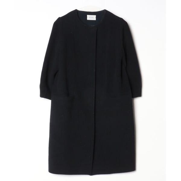 『タイムセール実施中』参考価格：37，400円発売時期：2015年09月コンディション：C（やや使用感あり）使用感があり、やや気になる傷や汚れがあるアイテム全体的：汚れ、毛玉参考商品名：【OLIKA】二重織りビーバー加工ノーカラーコート参考...