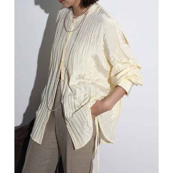 『セール実施中』参考価格：5，280円発売時期：2024年07月コンディション：B（目立つ使用感なし）使用感が少ない、または気にならないアイテム前身頃・袖：汚れ参考商品名：ワッシャーサテンドロストシャツ参考品番：77-004105【商品に関...