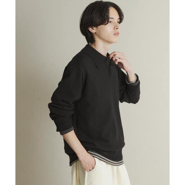 『セール実施中』参考価格：4，950円発売時期：2025年09月コンディション：B（目立つ使用感なし）使用感が少ない、または気にならないアイテム首周り：毛玉参考商品名：『一部WEB限定カラー』『洗濯可/毛玉防止』ストレッチニットポロシャツ参...