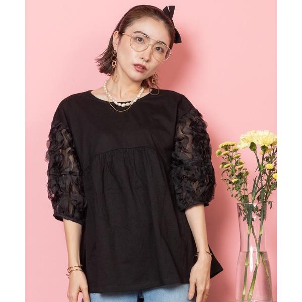 『セール実施中』参考価格：6，490円発売時期：2024年04月コンディション：A（使用感なし）数回使用した程度で使用感が感じられないアイテム参考商品名：フリルパフ袖　フレアカットソー参考品番：24P14002【商品に関する注意事項】・こち...