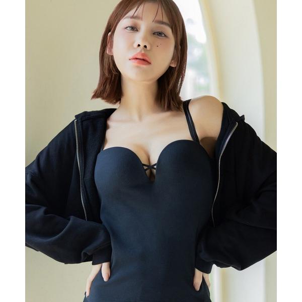 ZOZO問い合わせ番号:102661478ショップ:tu-hacci，ツーハッチブランド:tu-hacci，ツーハッチ商品名:ノンワイヤーでここまで盛れる！リフトモーニングルーティンブラトップ｜さらっとリブ素材カテゴリ:トップス>キャ...