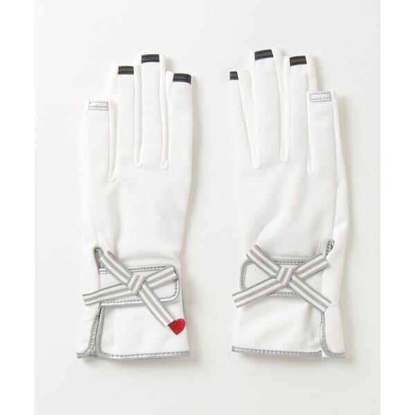 ZOZO問い合わせ番号:102661524ショップ:DESCENTE STORE GOLF，デサントストアゴルフブランド:LANVIN SPORT，ランバンスポール商品名:【HEART COLLECTION】指先オープングローブ【両手用】カ...