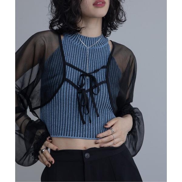 『セール実施中』参考価格：5，940円発売時期：2024年04月コンディション：B（目立つ使用感なし）使用感が少ない、または気にならないアイテム全体的：色あせ参考商品名：2wayシアーボレロカーディガン参考品番：VCXEN0424002【商...