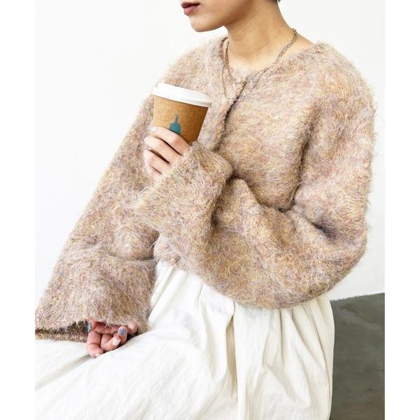 『セール実施中』参考価格：7，590円発売時期：2023年10月コンディション：A（使用感なし）数回使用した程度で使用感が感じられないアイテム参考商品名：MIXカラーループヤーンショート丈カーデ参考品番：A572802080【商品に関する注...