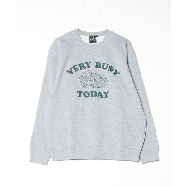 『タイムセール実施中』参考価格：7，480円発売時期：2025年09月コンディション：B（目立つ使用感なし）使用感が少ない、または気にならないアイテム袖口：毛玉参考商品名：BEAMS T / VERY BUSY TODAY クルーネック ス...