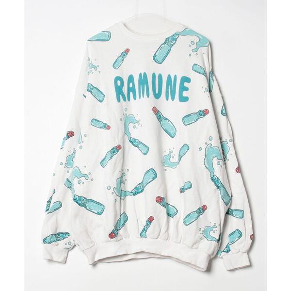 『セール実施中』参考価格：5，500円発売時期：2021年08月コンディション：B（目立つ使用感なし）使用感が少ない、または気にならないアイテム袖口・すそ周り：汚れ参考商品名：フード総柄スウェット(RAMUNE)参考品番：PN21SS-03...