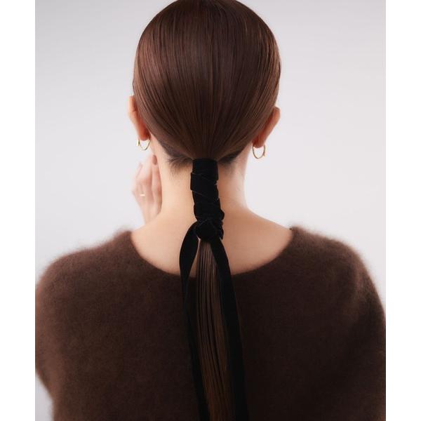 『タイムセール実施中』ZOZO問い合わせ番号:102697105ショップ:FRP，エフアールピーブランド:dee doo dah，ディドゥダ，Sakka，サッカ商品名:ベロアロングリボン　紐アレンジカテゴリ:ヘアアクセサリー>その他ヘ...