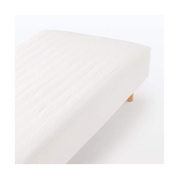 ZOZO問い合わせ番号:102705907ショップ:無印良品，ムジルシリョウヒンブランド:無印良品，ムジルシリョウヒン商品名:綿　サッカー織　ボックスシーツ・Ｄ　１４０×２００×１８‐２８ｃｍ用カテゴリ:インテリア>寝具ブランド品番:...