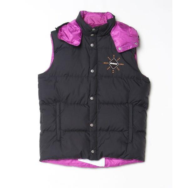 コンディション：B（目立つ使用感なし）使用感が少ない、または気にならないアイテム首周り：傷ZOZO問い合わせ番号:102718211ショップ:ZOZOUSED，ゾゾユーズドブランド:F.C.R.B.，エフシーアールビー商品名:刺繍ダウンベス...