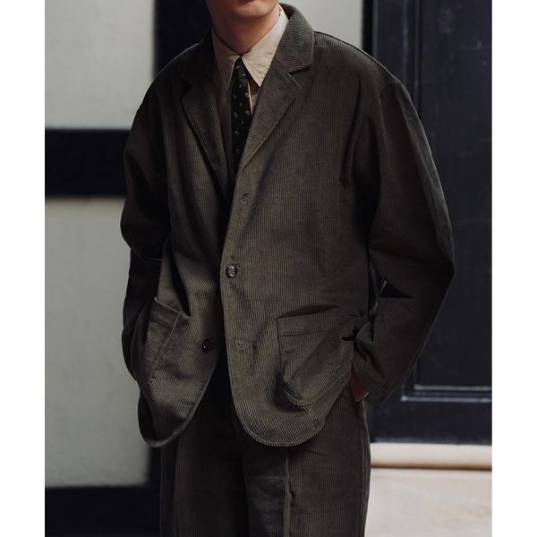 『セール実施中』参考価格：8，965円発売時期：2022年10月コンディション：C（やや使用感あり）使用感があり、やや気になる傷や汚れがあるアイテム首周り：汚れ参考商品名：Art re A×風早ゆうた　ヘビーコーデュロイ リラックス テーラ...