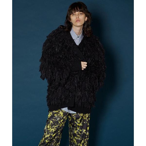 『セール実施中』参考価格：28，600円発売時期：2023年10月コンディション：A（使用感なし）数回使用した程度で使用感が感じられないアイテム参考商品名：Shaggy Fringe Hand Cardigan/シャギーフリンジハンドカーデ...