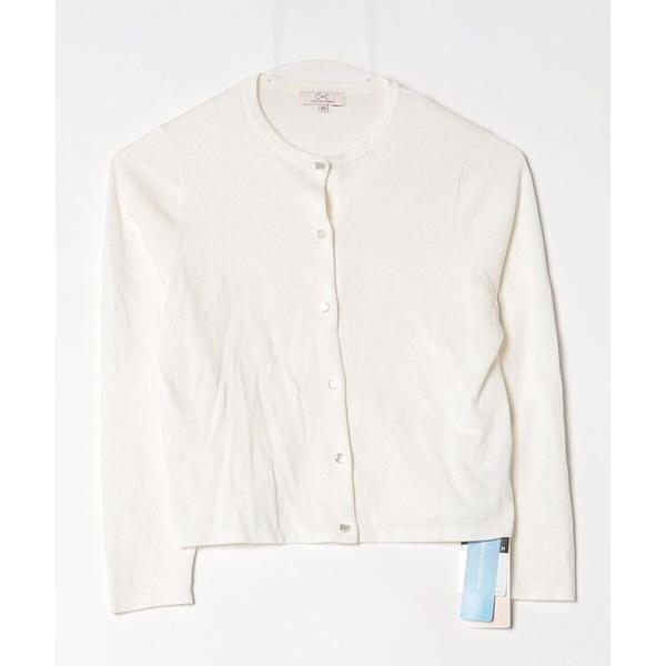 『セール実施中』参考価格：15，950円発売時期：2025年08月コンディション：S（新品同様）タグ付きの未使用、または新品同様のアイテム付属品：タグ参考商品名：【手洗い可/軽量】シンプルラメ混カーディガン参考品番：187-33725-20...