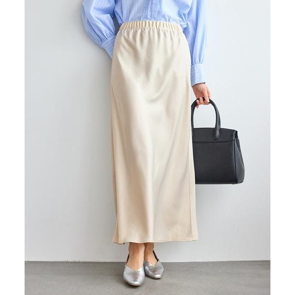 ZOZO問い合わせ番号:102741414ショップ:ROPE' PICNIC，ロぺピクニックブランド:ROPE' PICNIC，ロペピクニック商品名:細見えバイアスサテンスカート/イージーケアカテゴリ:スカート>スカートブランド品番:...