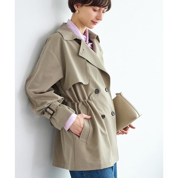 ZOZO問い合わせ番号:102741416ショップ:ROPE' PICNIC，ロぺピクニックブランド:ROPE' PICNIC，ロペピクニック商品名:ミドル丈トレンチコート/花粉ガード・撥水カテゴリ:ジャケット/アウター>トレンチコー...