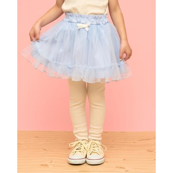 ZOZO問い合わせ番号:102741503ショップ:petit main，プティマインブランド:Lycee mine，リセマイン，petit main，プティマイン商品名:ふりふりチュールスカッツカテゴリ:パンツ>その他パンツブランド...