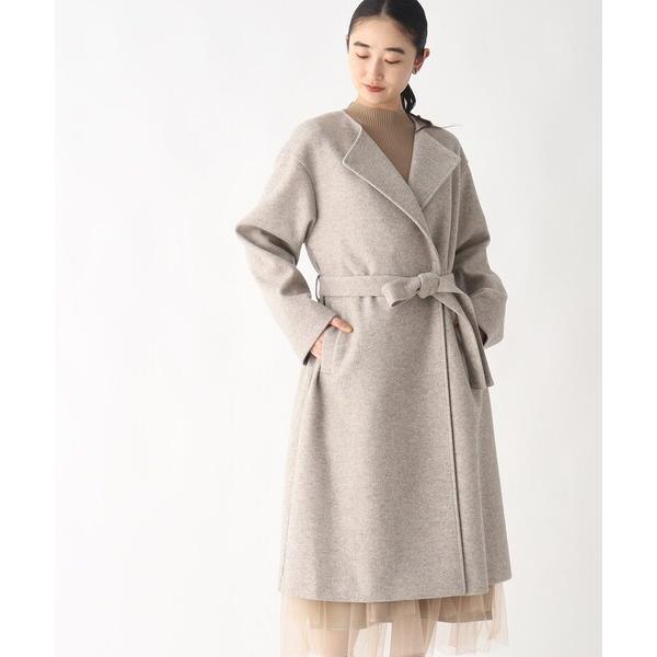 『セール実施中』参考価格：11，000円発売時期：2023年10月コンディション：B（目立つ使用感なし）使用感が少ない、または気にならないアイテム全体的：毛玉付属品：ベルト参考商品名：ライトメルトンロングコート【洗える/ストレッチ/軽量】参...