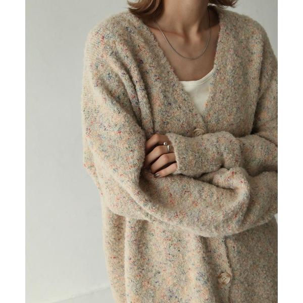 『タイムセール実施中』参考価格：7，590円発売時期：2022年09月コンディション：A（使用感なし）数回使用した程度で使用感が感じられないアイテム参考商品名：カラーネップカーディガン参考品番：22aw-ch046【商品に関する注意事項】・...