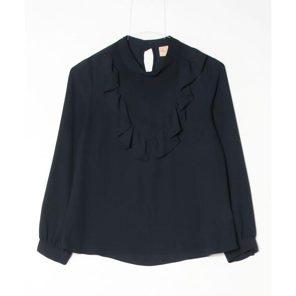 『セール実施中』参考価格：9，790円発売時期：2015年01月コンディション：A（使用感なし）数回使用した程度で使用感が感じられないアイテム参考商品名：スタンドネックブラウス参考品番：15051780801010ZOZO問い合わせ番号:1...