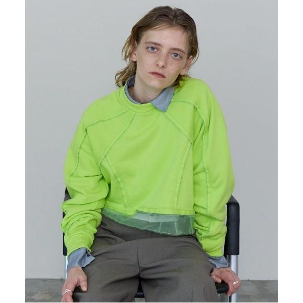 『タイムセール実施中』参考価格：14，850円発売時期：2025年01月コンディション：A（使用感なし）数回使用した程度で使用感が感じられないアイテム参考商品名：Outseam Short Length Sweatshirts/アウトシーム...