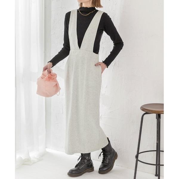 『セール実施中』参考価格：6，633円発売時期：2023年04月コンディション：B（目立つ使用感なし）使用感が少ない、または気にならないアイテム内側：汚れ参考商品名：着やせ ナロージャンパースカート 裏毛参考品番：13206002【商品に関...