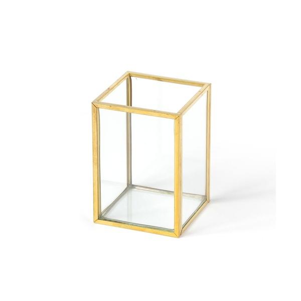 ZOZO問い合わせ番号:102785450ショップ:GEORGE'S，ジョージズブランド:GEORGE'S，ジョージズ商品名:フレームポット　Sカテゴリ:インテリア>フラワーベースブランド品番:656333素材:ブラス、ガラスカラー:...