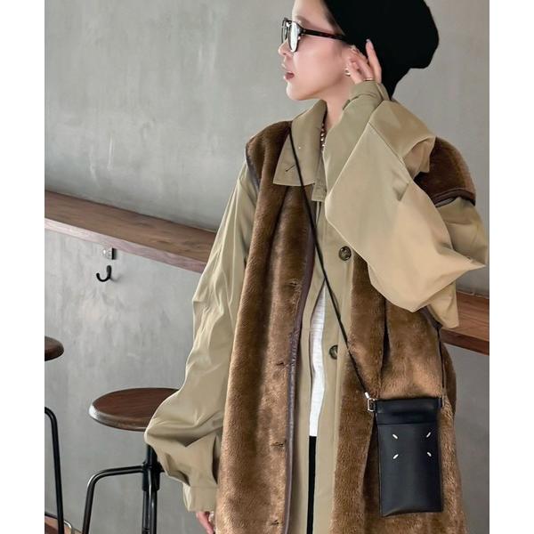 『セール実施中』参考価格：6，999円発売時期：2023年09月コンディション：A（使用感なし）数回使用した程度で使用感が感じられないアイテム参考商品名：《Javaジャバコラボ》シーズンムード高まる。2wayリバーシブルファー×スエードベス...