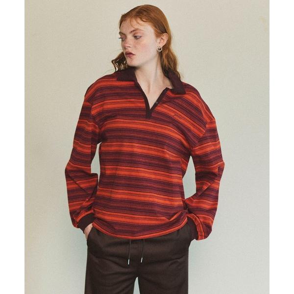 『セール実施中』参考価格：15，950円発売時期：2025年01月コンディション：A（使用感なし）数回使用した程度で使用感が感じられないアイテム参考商品名：Border Polo Shirt/ボーダーポロシャツ【MAISON SPECIAL...