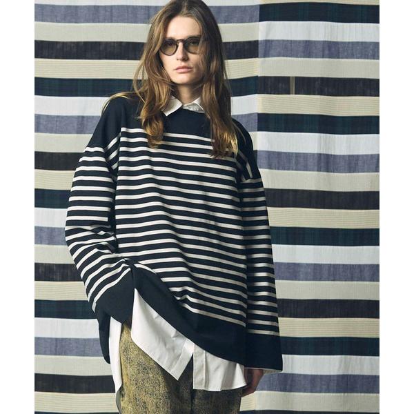 参考価格：14，960円発売時期：2023年09月コンディション：B（目立つ使用感なし）使用感が少ない、または気にならないアイテム全体的：汚れ参考商品名：《UNISEX》18G Milan Ribs Border Prime-Over Bo...