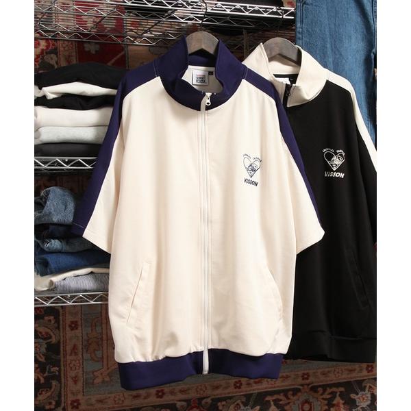 参考価格：6，490円発売時期：2024年03月コンディション：A（使用感なし）数回使用した程度で使用感が感じられないアイテム参考商品名：【VISION STREET WEAR/ヴィジョンストリートウェア】ポンチ ショートスリーブトラックジ...