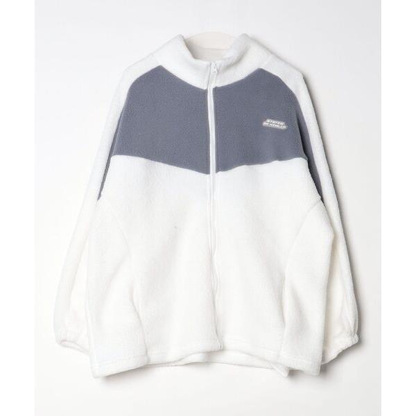 『セール実施中』参考価格：4，290円発売時期：2021年11月コンディション：D（傷・汚れあり）傷や汚れがあるが使用には問題ないアイテム全体的：毛玉、汚れブランドタグ：欠損参考商品名：オーバーサイズ スタンドカラー フリース ボア ジャケ...