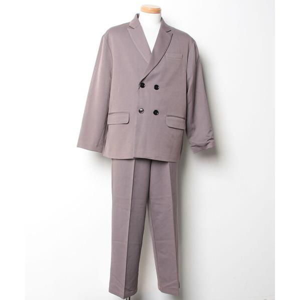 『タイムセール実施中』参考価格：12，995円発売時期：2021年08月コンディション：S（新品同様）タグ付きの未使用、または新品同様のアイテム付属品：タグ参考商品名：オーバーサイズダブルテーラードジャケット×ワイドパンツ参考品番：2109...