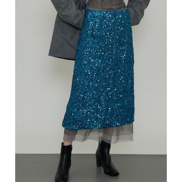 『セール実施中』参考価格：17，930円発売時期：2023年09月コンディション：A（使用感なし）数回使用した程度で使用感が感じられないアイテム参考商品名：Multi Way Sequin Skirt /マルチウェイスパンコールスカート【M...