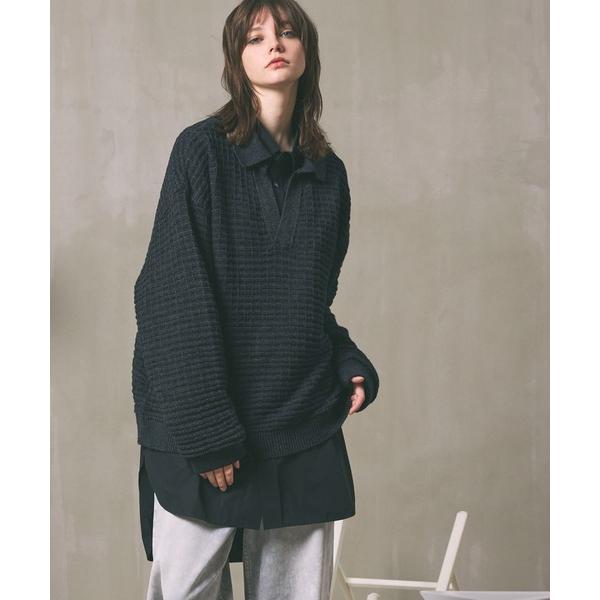 参考価格：16，500円発売時期：2024年08月コンディション：B（目立つ使用感なし）使用感が少ない、または気にならないアイテム後身頃：汚れすそ周り：ほつれ参考商品名：《UNISEX》Slab Waffle Prime-Over Skip...