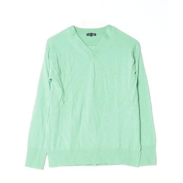 『セール実施中』参考価格：15，950円発売時期：2024年12月コンディション：A（使用感なし）数回使用した程度で使用感が感じられないアイテム袖：ほつれ参考商品名：【カシミヤ混】Vネックコクーンシルエットニット参考品番：127-19427...