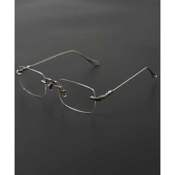 『セール実施中』参考価格：4，400円発売時期：2024年09月コンディション：C（やや使用感あり）使用感があり、やや気になる傷や汚れがあるアイテムテンプル：歪みレンズ：汚れ付属品：ケース参考商品名：【GLARE】リムレス メガネ / Ri...