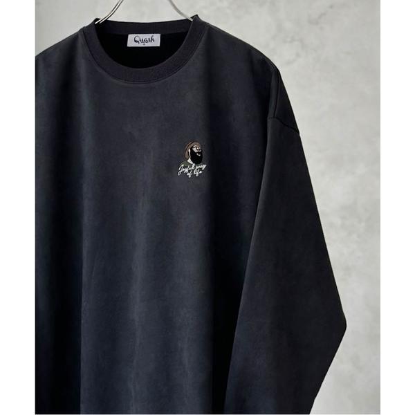 『セール実施中』参考価格：3，990円発売時期：2024年11月コンディション：A（使用感なし）数回使用した程度で使用感が感じられないアイテム全体的：型崩れ参考商品名：【別注限定展開】髭おじさん胸刺繍スウェードクルーネックトレーナー参考品番...