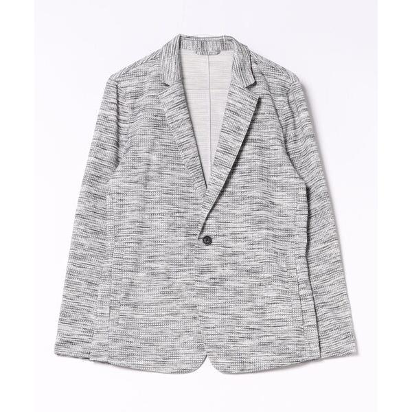 『セール実施中』参考価格：15，400円発売時期：2023年12月コンディション：B（目立つ使用感なし）使用感が少ない、または気にならないアイテム後身頃：ほつれ参考商品名：ハニカムジャガードラペルジャケット参考品番：41649901【商品に...