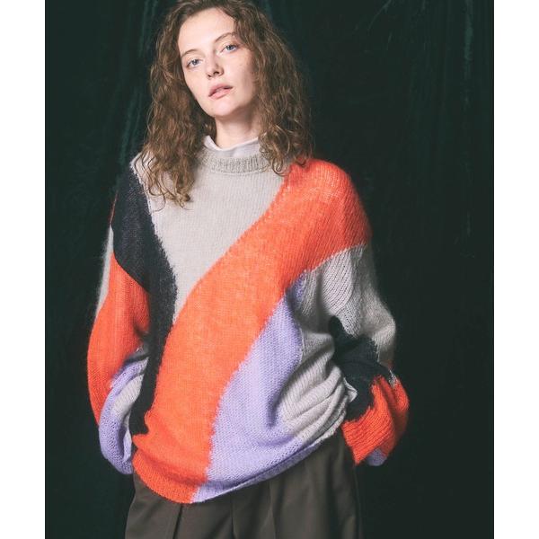 『セール実施中』参考価格：15，400円発売時期：2024年12月コンディション：A（使用感なし）数回使用した程度で使用感が感じられないアイテム参考商品名：《UNISEX》Prime-Over Mohair Mixed Color Bloc...