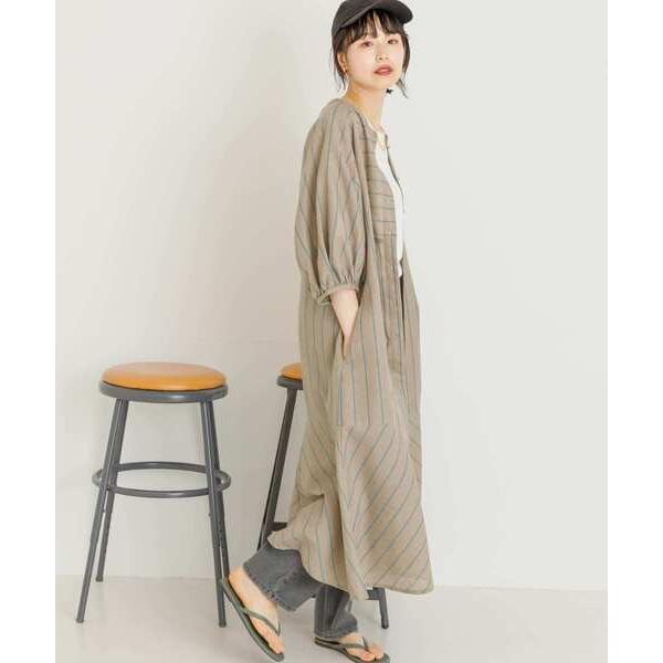 『セール実施中』参考価格：10，780円発売時期：2023年03月コンディション：A（使用感なし）数回使用した程度で使用感が感じられないアイテム参考商品名：ボリュームスリーブストライプワンピース参考品番：NL35-26B023【商品に関する...