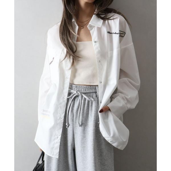 『タイムセール実施中』ZOZO問い合わせ番号:102896587ショップ:SpRay，スプレイブランド:SpRay，スプレイ商品名:刺繍シャツカテゴリ:トップス>シャツ/ブラウスブランド品番:026010271852素材:本体：ポリエ...