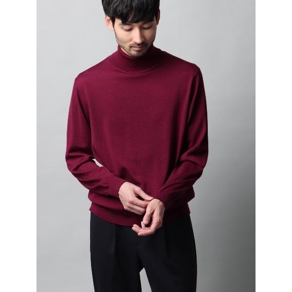 『セール実施中』参考価格：15，290円発売時期：2025年10月コンディション：A（使用感なし）数回使用した程度で使用感が感じられないアイテム参考商品名：タートルネックニット 長袖 メリノウール天竺 無地参考品番：MORK06UL2-AA...
