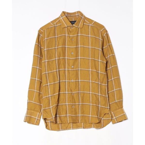 『タイムセール実施中』参考価格：16，500円発売時期：2020年07月コンディション：A（使用感なし）数回使用した程度で使用感が感じられないアイテム参考商品名：【Recency of Mine】リネンデラヴェパナマチェックシャツ参考品番：...