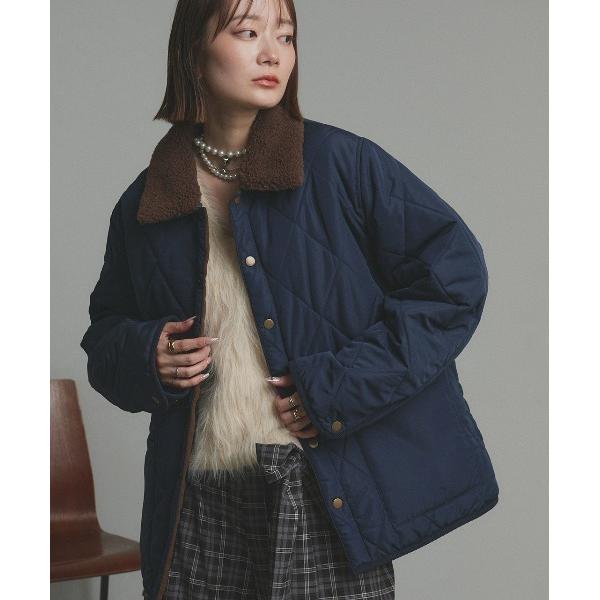 『セール実施中』参考価格：7，960円発売時期：2025年10月コンディション：B（目立つ使用感なし）使用感が少ない、または気にならないアイテムすそ周り・袖口：色あせ参考商品名：バイカラー パデット キルトブルゾン参考品番：15507008...