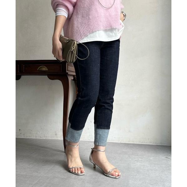 『セール実施中』参考価格：12，980円発売時期：2023年08月コンディション：A（使用感なし）数回使用した程度で使用感が感じられないアイテム参考商品名：【INDIMARK】【WEB限定】折り返し風デザインボーイフレンドデニム参考品番：D...