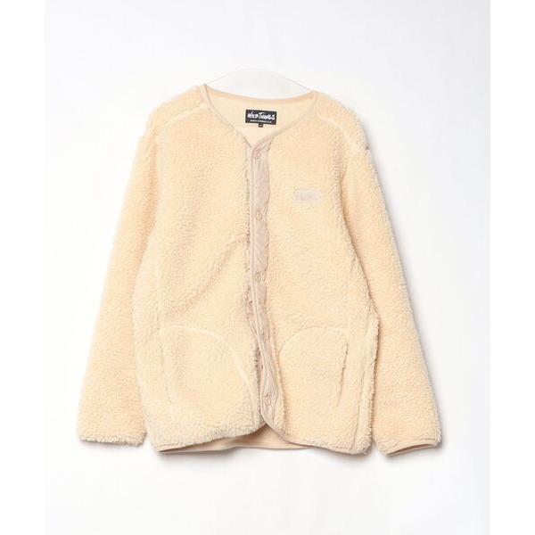 参考価格：14，080円発売時期：2020年11月コンディション：C（やや使用感あり）使用感があり、やや気になる傷や汚れがあるアイテム全体的：毛玉参考商品名：WILD THINGS FLUFFY BOA NO COLLER JACKET (...