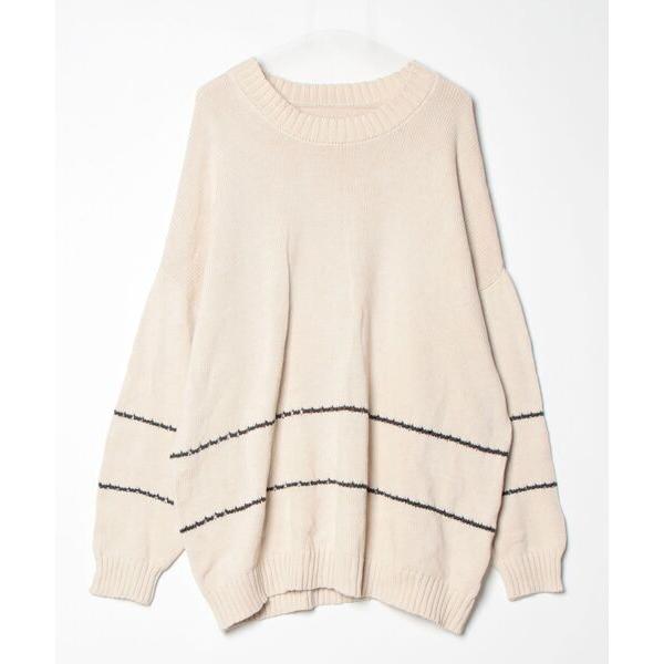 参考価格：3，960円発売時期：2021年10月コンディション：B（目立つ使用感なし）使用感が少ない、または気にならないアイテム前身頃：ひきつれ参考商品名：綿100％針抜きデザインニット参考品番：PN-00311ZOZO問い合わせ番号:10...