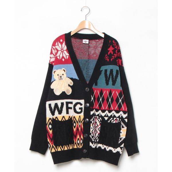 『セール実施中』参考価格：6，259円発売時期：2021年11月コンディション：B（目立つ使用感なし）使用感が少ない、または気にならないアイテム脇：ほつれ全体的：毛玉参考商品名：【HOOK】パッチワーク柄ニットカーディガン参考品番：AKY3...