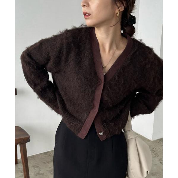 『タイムセール実施中』参考価格：9，900円発売時期：2024年10月コンディション：B（目立つ使用感なし）使用感が少ない、または気にならないアイテム全体的：型崩れ参考商品名：【shio企画】フラッフィーショートカーディガン参考品番：LEZ...