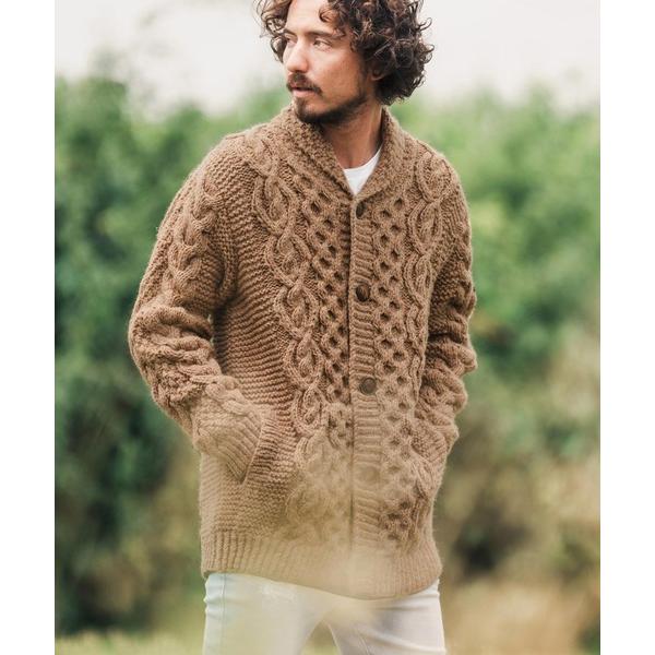 『セール実施中』参考価格：29，700円発売時期：2022年11月コンディション：A（使用感なし）数回使用した程度で使用感が感じられないアイテム参考商品名：mcg3074-【HIMALAYAN CLIMBERS HAND-KNIT】手編みシ...